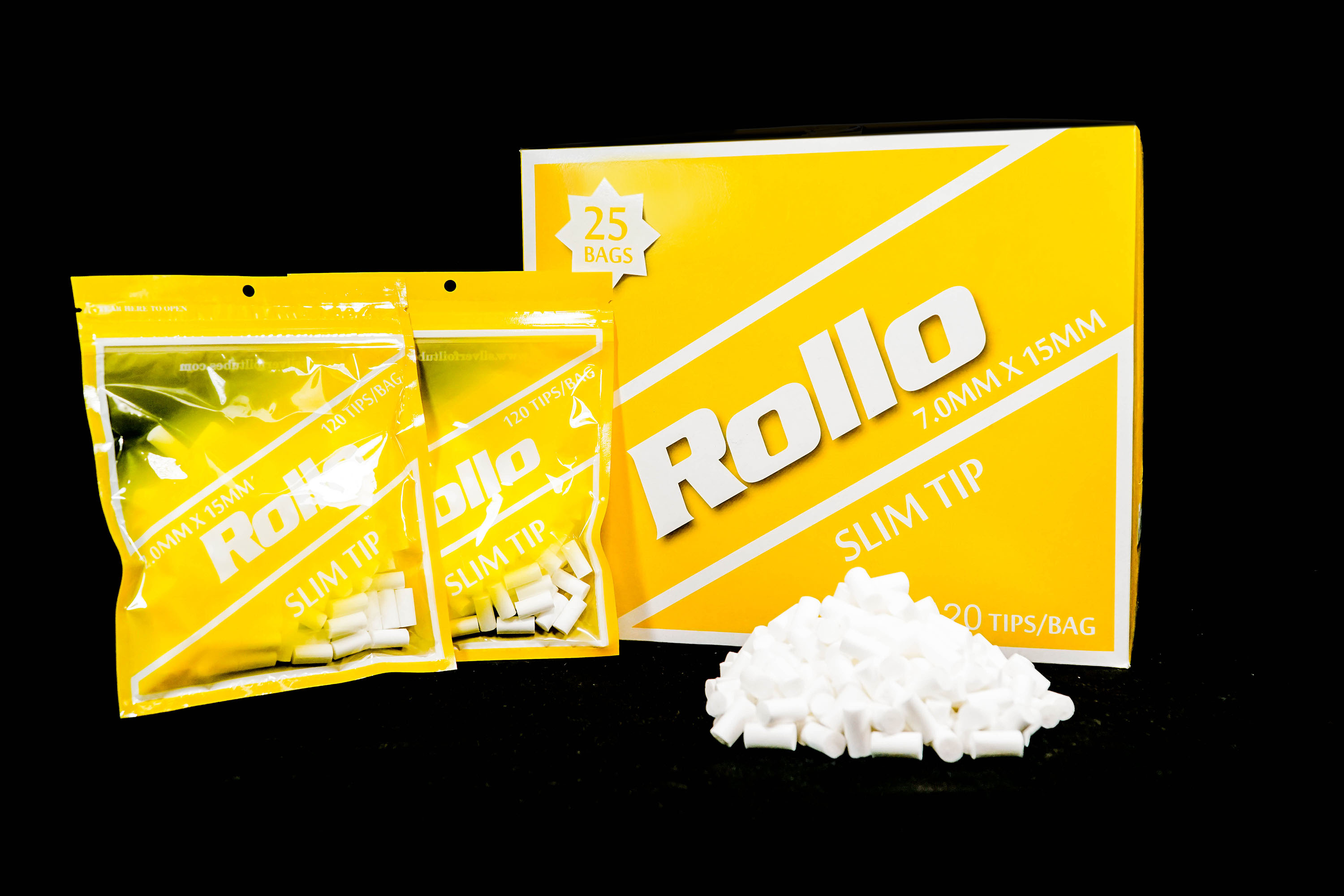 ROLLO | ROLLO SLIM 7MM X 15MM 120 TIPS/BAG