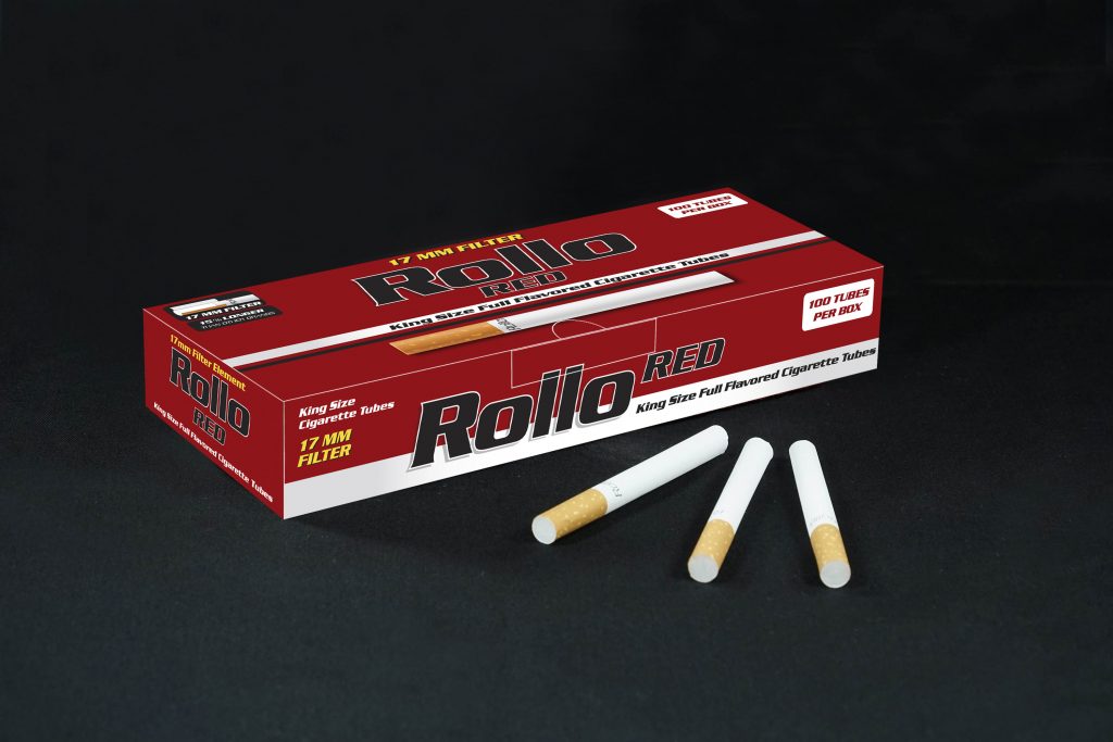ROLLO | ROLLO RED FULL FLAVORED CIGARETTE TUBES 100CT