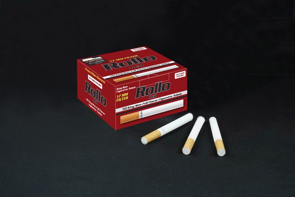 ROLLO | ROLLO RED FULL FLAVORED CIGARETTE TUBES 50CT