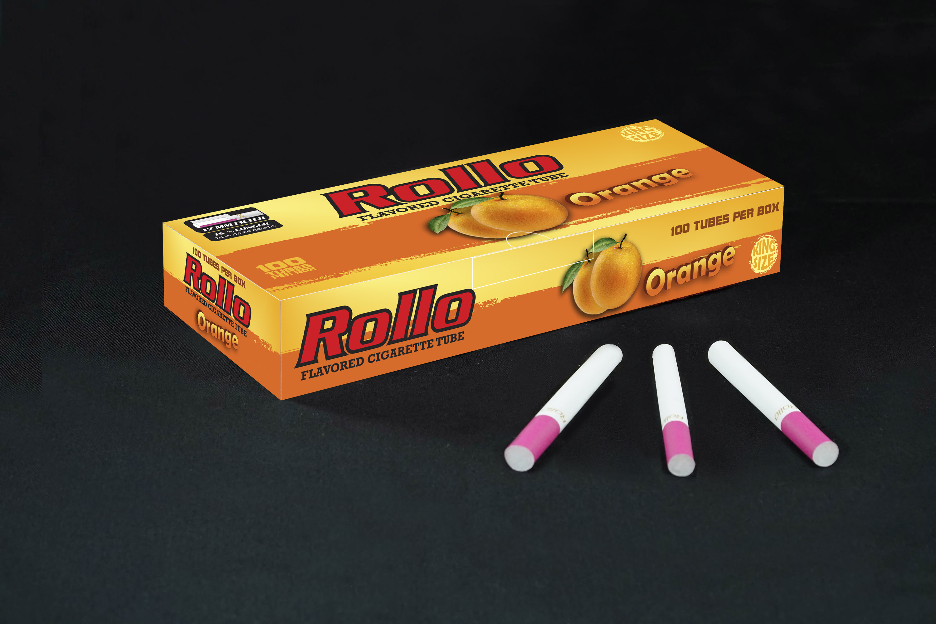 ROLLO | ROLLO ORANGE FLAVORED TUBES