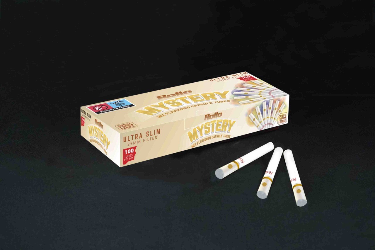 ROLLO | ROLLO MYSTERY ULTRA SLIM CAPSULE CIGARETTE TUBES 100CT